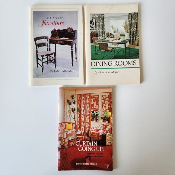 Curtain Going Up | Accents | Vintage 6s Interior Design Magazines ...